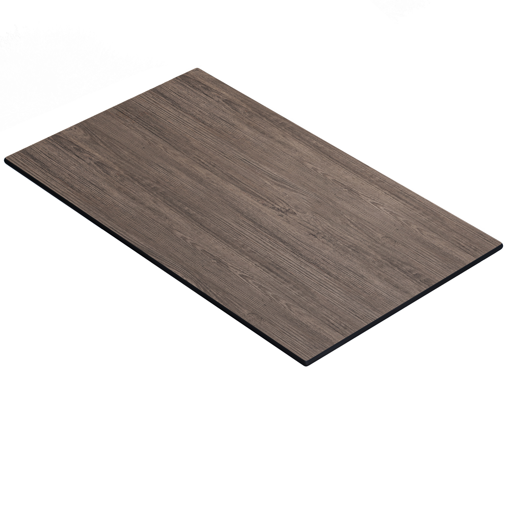 COMPACT | Gastro HPL Tischplatte | 160 x 90 cm | Light Wenge ...