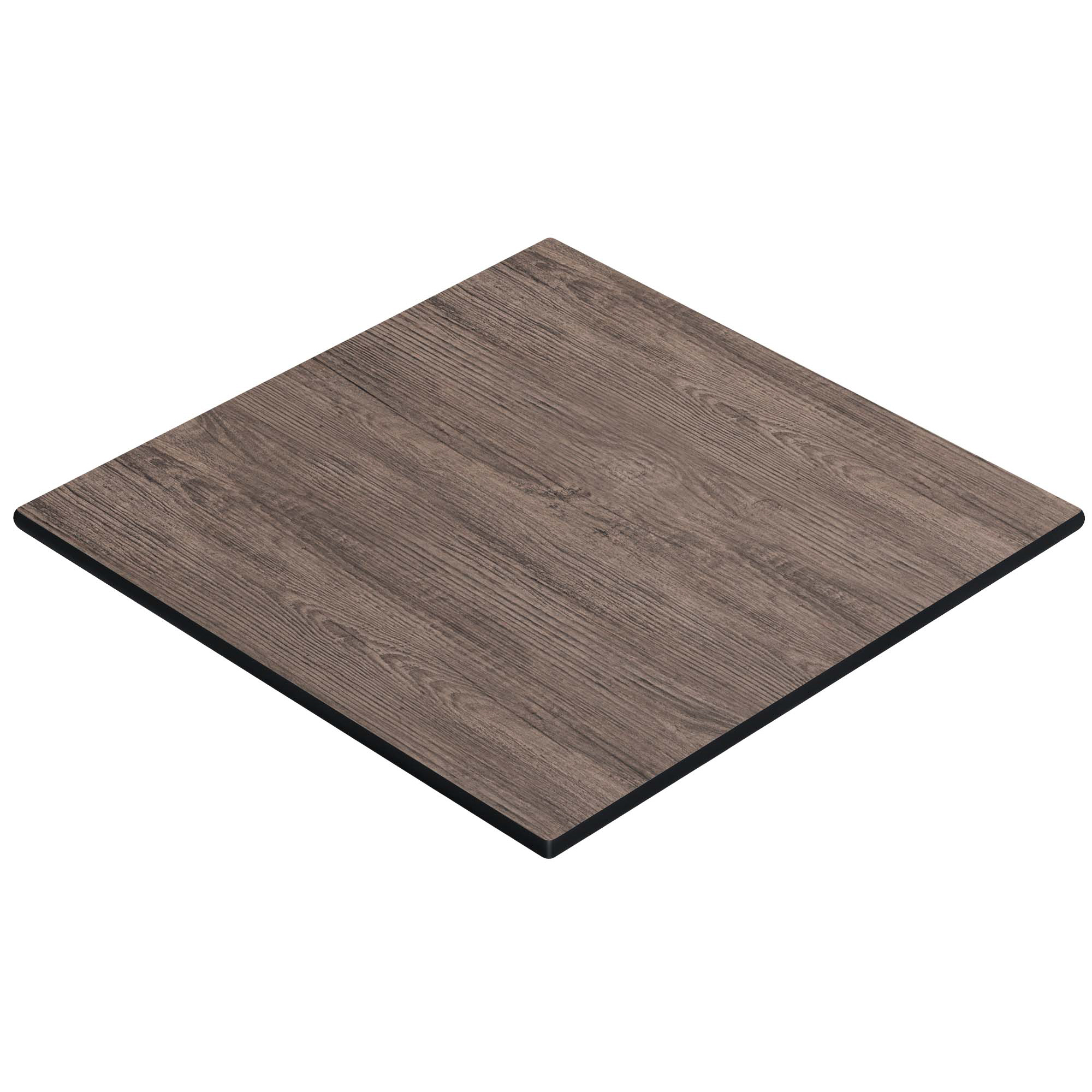 COMPACT | Gastro HPL Tischplatte | 80 x 80 cm | Light Wenge ...